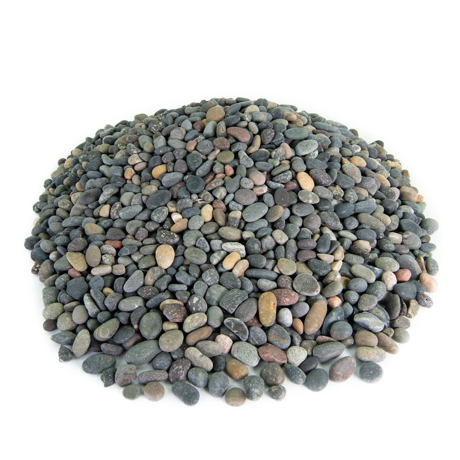 Mexican Beach Pebbles, Round River Rock Landscape Garden Stones 20 ...