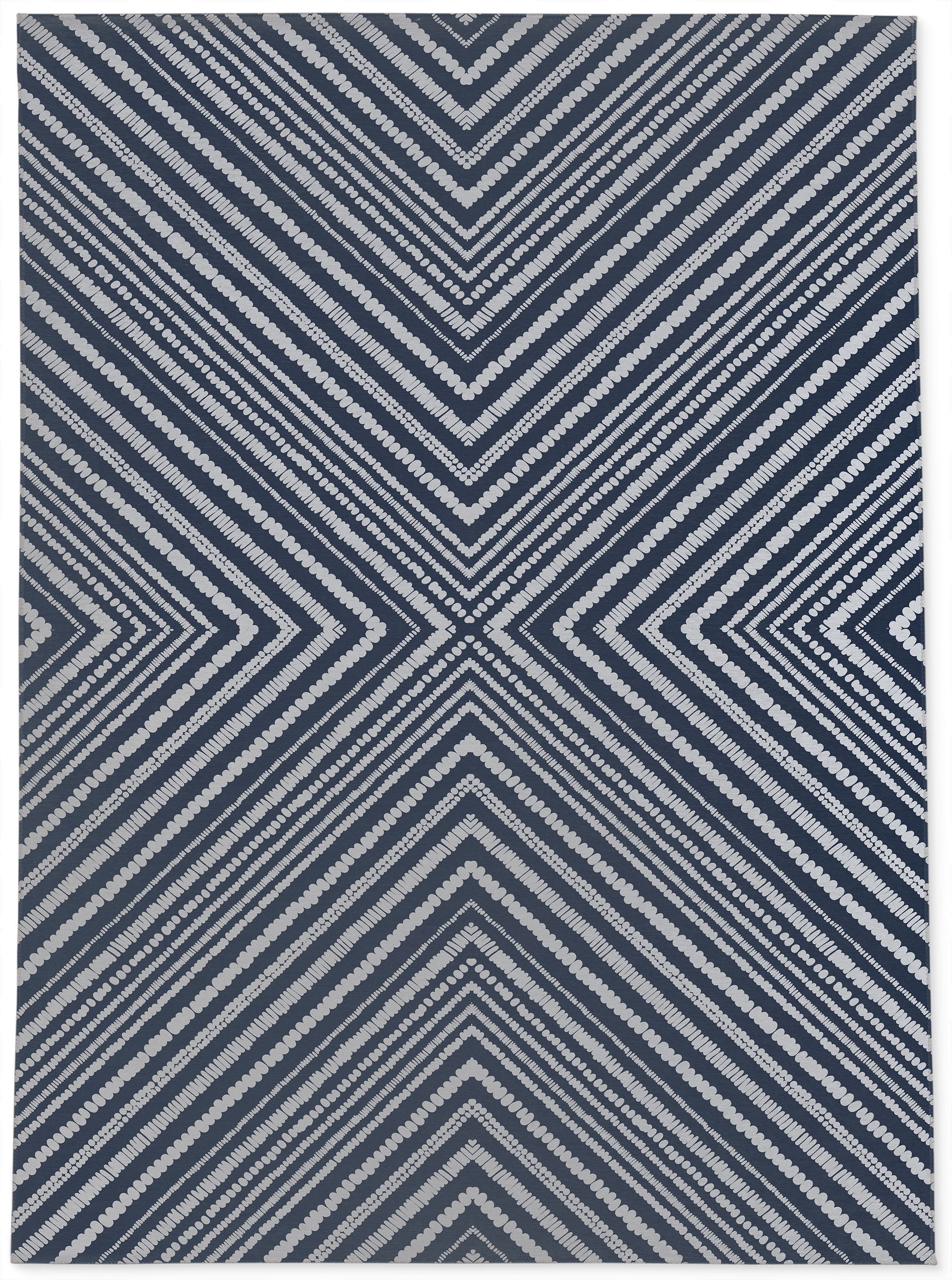 CORI NAVY Outdoor Rug By Kavka Designs - Walmart.com