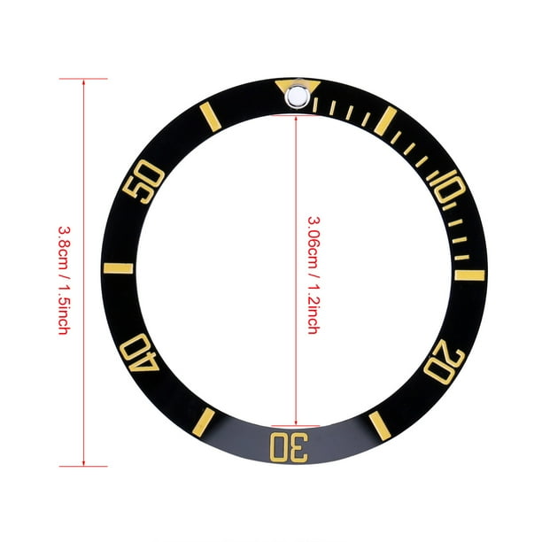 Bezel Insert,New Ceramic Watch Wristwatch Watch Bezel Insert Insert ...