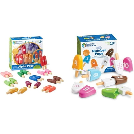Learning Resources Smart Snacks Alpha Pops, Alphabet Matching & Fine ...