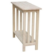 INC International Concepts Sierra Console Table - Unfinished - Walmart.com