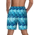 Swim Trunks Board Shorts Beach Swimwear Bathing Suit with Liner ...