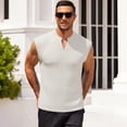 XFeng Mens Drop Arm Tank Tops Gym Workout Sleeveless Muscle Shirts Cut ...
