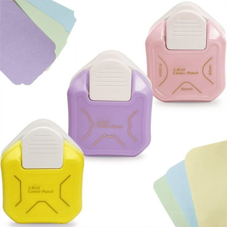 ckepdyeh 3 Pieces Corner Punch Corner Cutter Pattern Corner Punch for ...