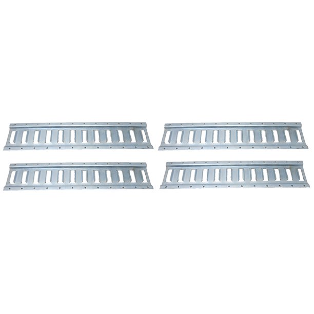 Set of (4) 2' E-Track for Enclosed Trailer Cargo Truck Van Hauler Box ...