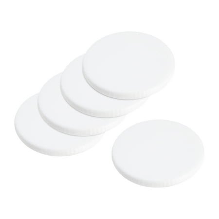 Uxcell 20MM Round Miniature Model Bases, 2MM Thick Circular Base, White ...