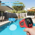 -40℉~2912℉ MESTEK Infrared Thermometer High Temperature Gun,50:1 Dual ...