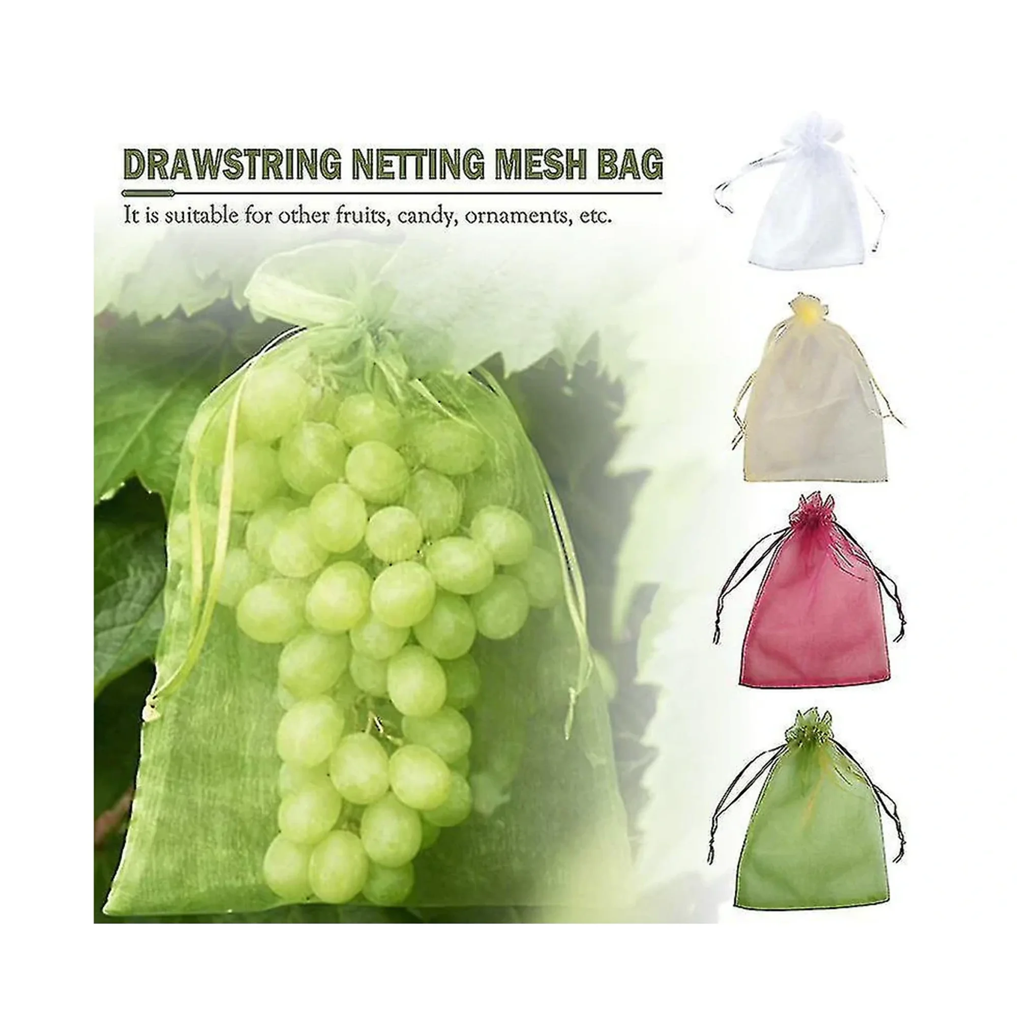 Click here for Reiche Silver50pcs Strawberry Grapes Fruit Protect... prices