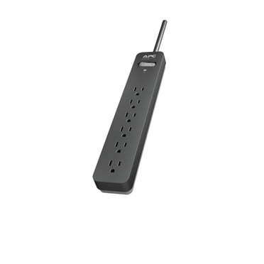 APC PE6WU2 Essential SurgeArrest 6-Outlet Wall Tap with 2 USB Charging ...
