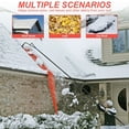 21 Feet Roof Snow Removal System Tool Snow Rake Pitched Roof with ...