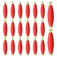 Thill Fish’n Foam Floats Cigar Weighted Clip 3" Fishing Float Red ...