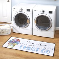 Alexa Do The Laundry - Novelty Accent Laundry Room Floor Rug - Walmart.com