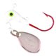Road Runner Bleeding Bait 1/8oz. - White Underspin Fishing jig creates ...