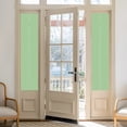 Abstract Solid Color Window Privacy Film, Simple Avocado Low Saturation ...
