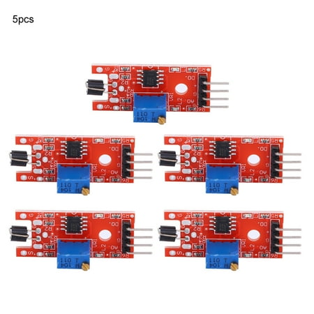 Human Body Sensor Module,5Pcs Adjustable Sensitivity Single Human Body ...