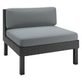 CorLiving Oakland Patio Middle Seat, Dove Grey Cushions - Walmart.com