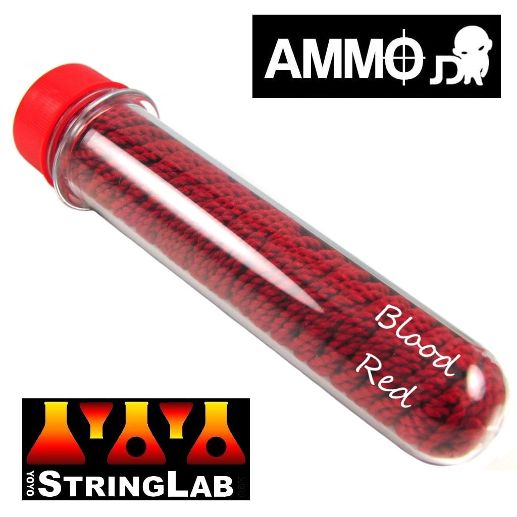 YoYo String Lab - Ammo Yo-Yo String - Thick, Fat - 10 Pk (Blood Red ...
