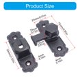 Multipurpose Sliding Swing Bolt Lock Compact Not Pry Security Latches ...