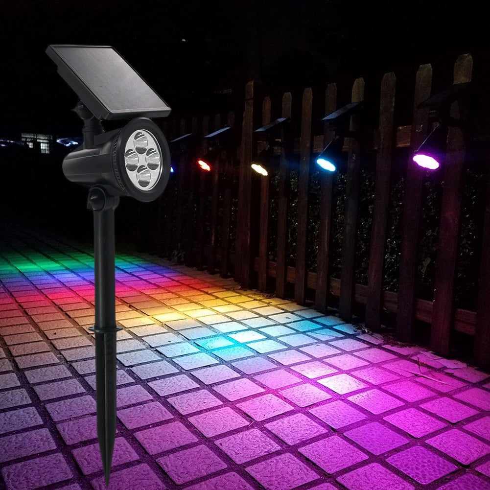 New Model Outdoor Waterproof Solar Lights Flower Garden Project Lamp ...