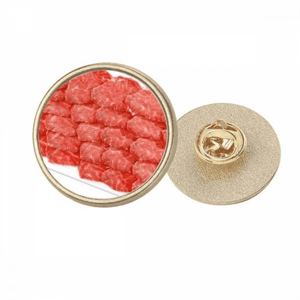 Filete de lomo de la textura de la carne cruda de alimentos Broche de ...