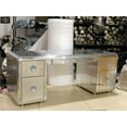 NauticalMart Aviator Writing Blackhawk Desk - Aluminium Table Mid ...