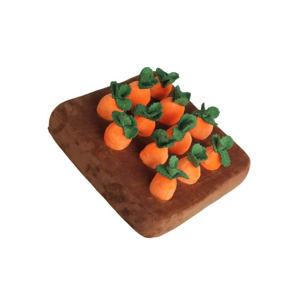 Garden Carrot Plush Toy Vegetable Fruit Pull The Carrot Stuffed Toy IQ ...