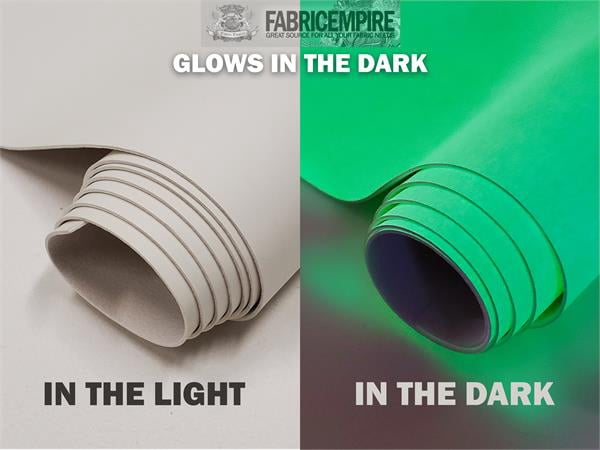 Vinyl Upholstery Glow In The Dark Polyurethane Faux Leather Crafting ...