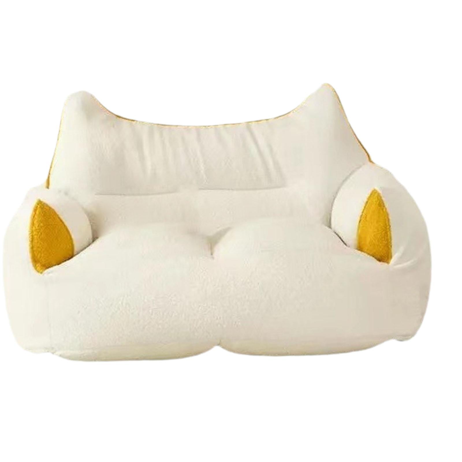 Sillón tipo puf,Sofá Puff con reposabrazos para adulto,Puf con relleno ...