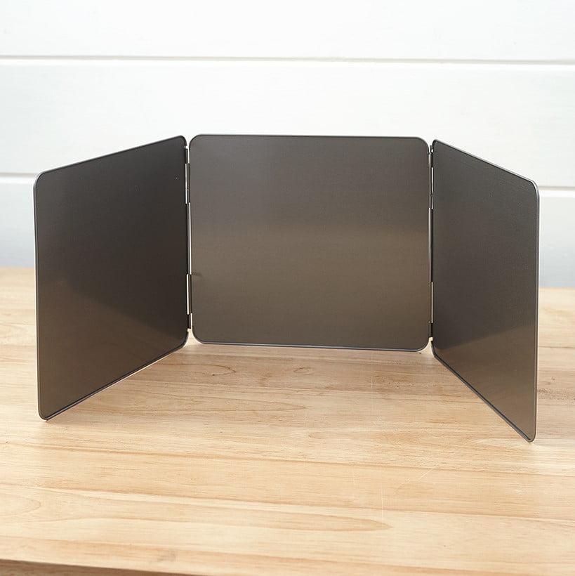 Buy Splatter Shield - Carbon Steel Oil and Grease Guard with 3 Foldable ...