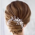 Bridal Hair Accessories Wedding Hair Comb Silver Pearl Hair Piece for ...
