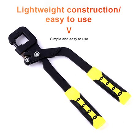 Stud Crimper Partition Board Punch Lock Carbon Steel Single Hand Plier ...