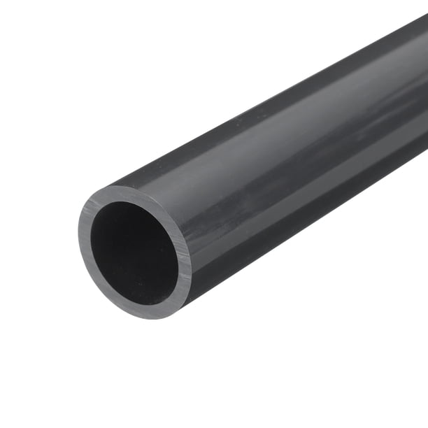 PVC Rigid Round Pipe 27.2mm ID 32mm(1 1/4") OD 350mm Light Grey High ...
