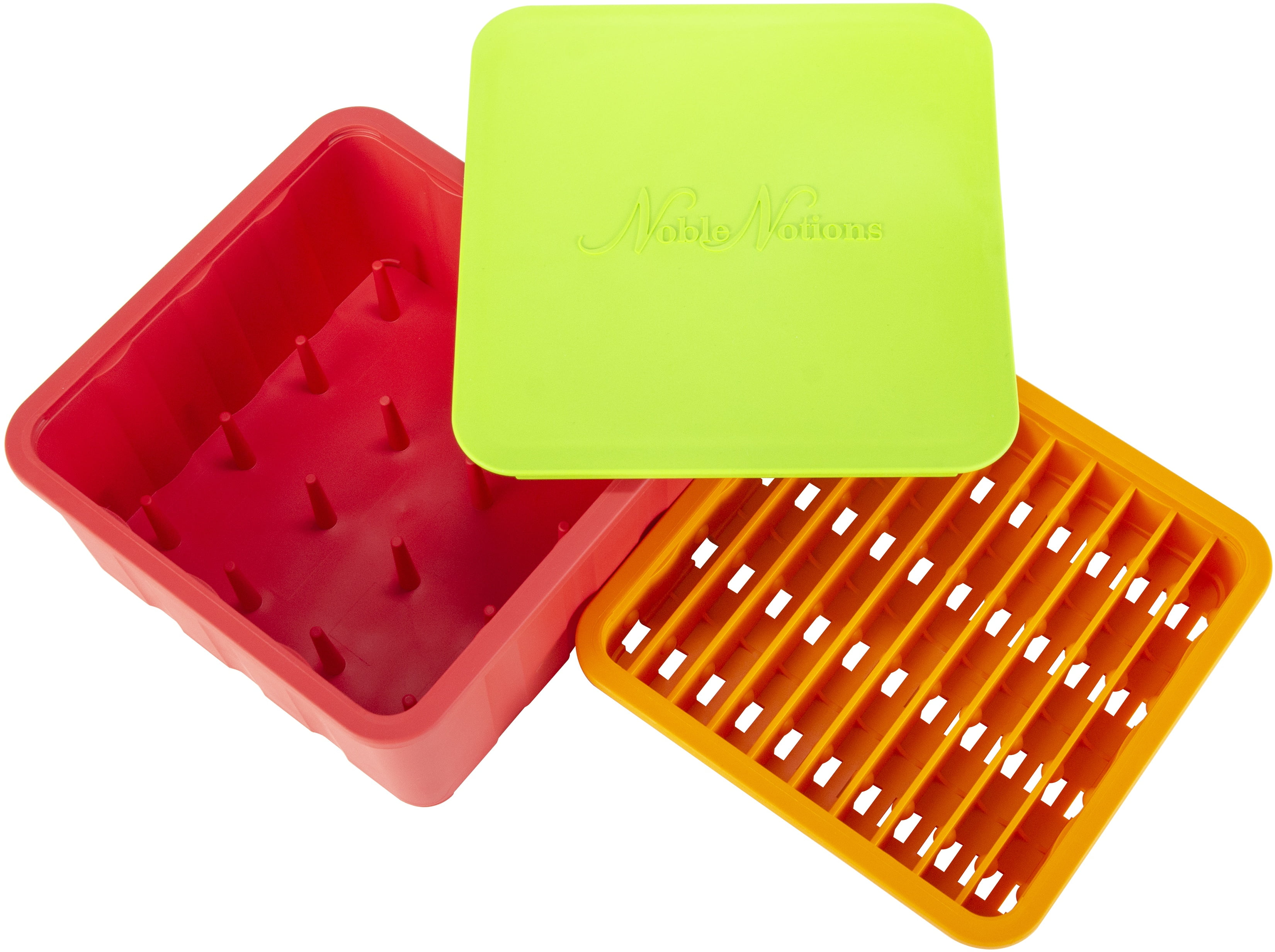 Noble Notions The Sew Stack Combo-1 Bobbin Tray, 1 Thread Tray & Lid ...