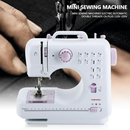 Domqga Mini Sewing Machines Electric Automatic Double Threads CN Plug ...