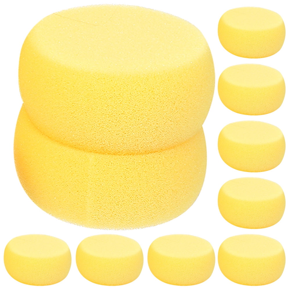 Click here for Renaclipy 24pcs Yellow Round Facial Sponge Multi-U... prices