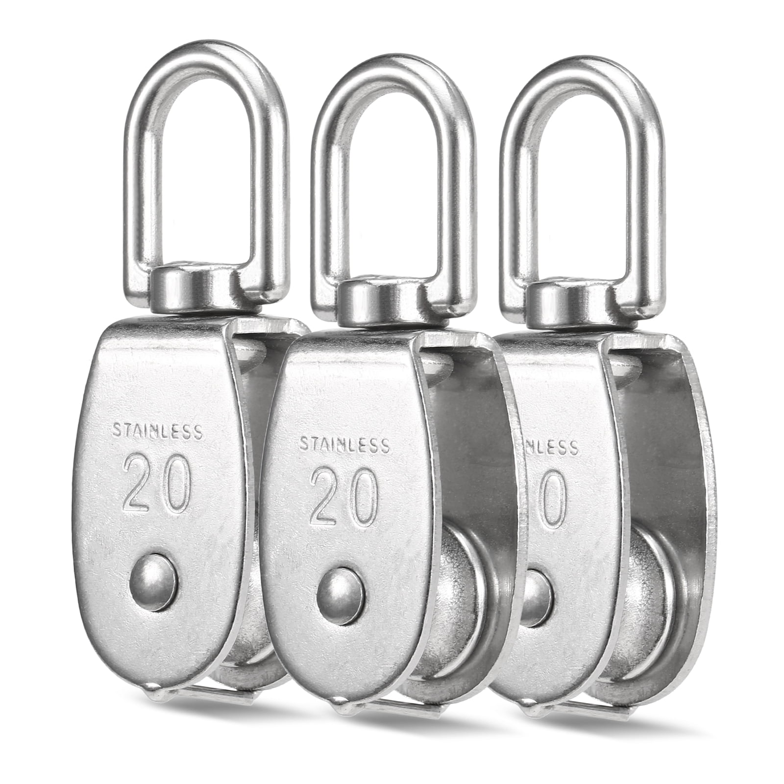 Click here for Zootealy 3pcs Lifting Single Pulley Stainless Stee... prices