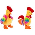 Musical Squawking Chicken Toy Singing Dancing Plush Rooster Electric ...