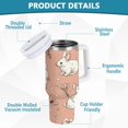 40 oz Stainless Steel Tumbler Vacuum Insulated Leak Proof Stainless ...