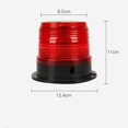 Red Emergency Beacon Lights with Magnetic Mount,Solar Strobe Warning ...