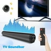 TOPVISION Sound Bar for TV, 50W Bluetooth 5.0, 3 EQ Modes, Optical AUX ...