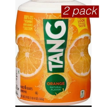 Tang Zero Sugar Orange Drink Mix, Naturally Flavored, On-The-Go Packets ...