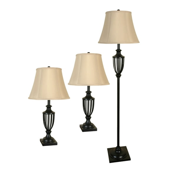 3 Piece Lamp Set