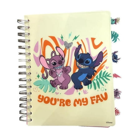 Disney Lilo and Stitch Spiral Tab Journal | 144 Pages | Walmart Canada
