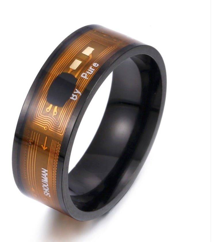 Anillo Inteligente Smart Ring Funcionalidad Key Negro Chip 9 Ximxi ...