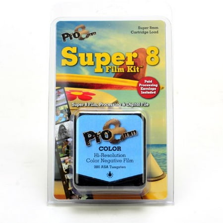 Pro8mm Color Super 8 Film Kit for Super 8mm Film Cameras | Walmart Canada
