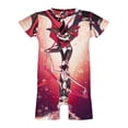 Comedy Hazbin Hotel Baby One-Piece Rompers Summer Short Sleeve Outfit ...