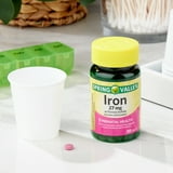Spring Valley Iron Prenatal Health Dietary Supplement Tablets, 27 mg ...