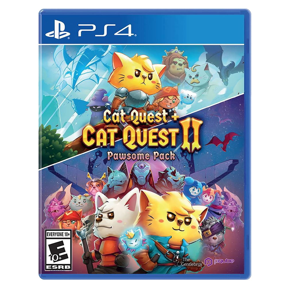 Cat Quest II + Cat Quest - Pawsome Pack, U&I Entertainment, PS4UIE02102 ...