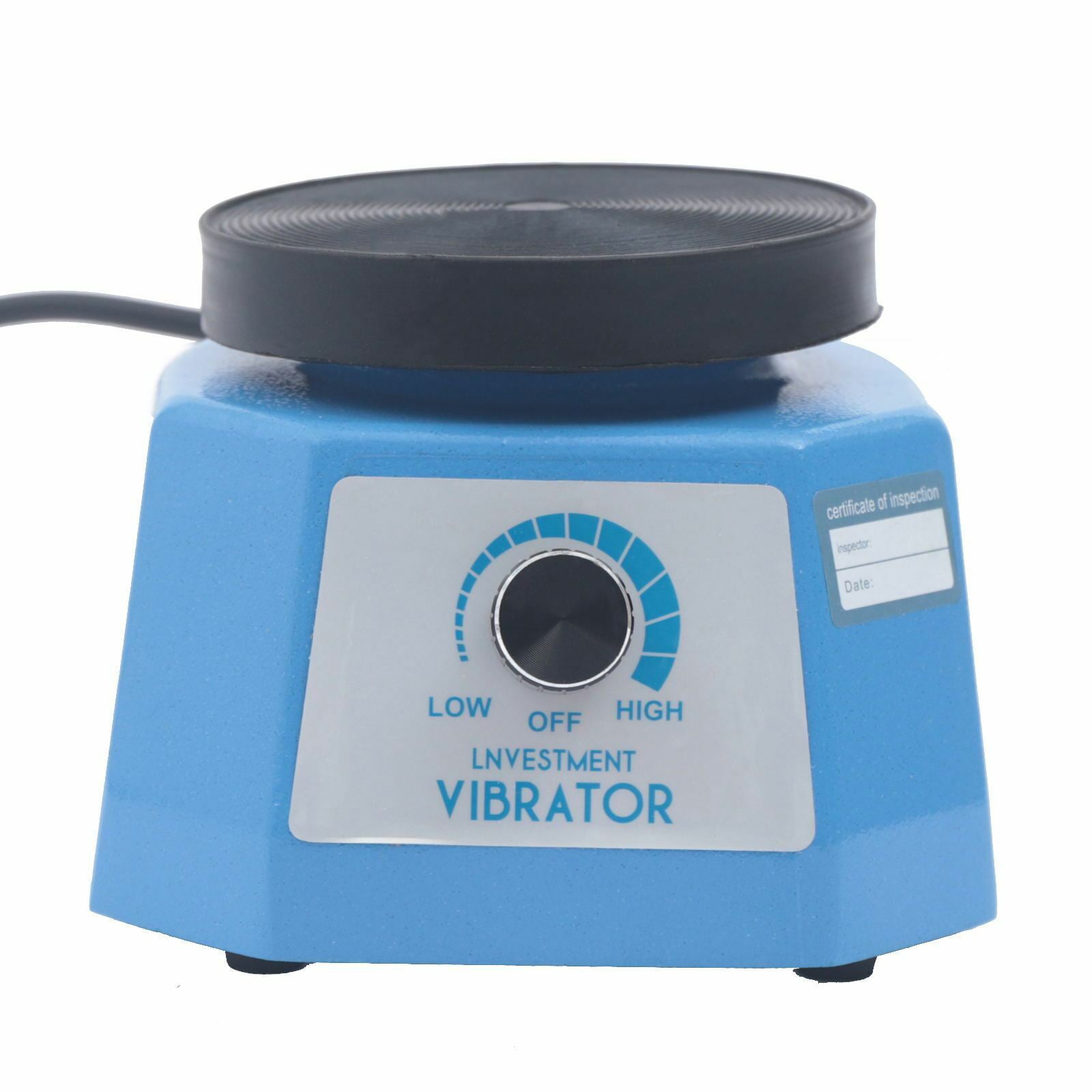 4" Round Dental Vibrator Shaker Lab Oscillator Variable Speed for Mixing Plaster Pouring ...