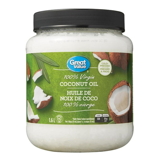 Great Value 100% Virgin Coconut Oil - Walmart.ca